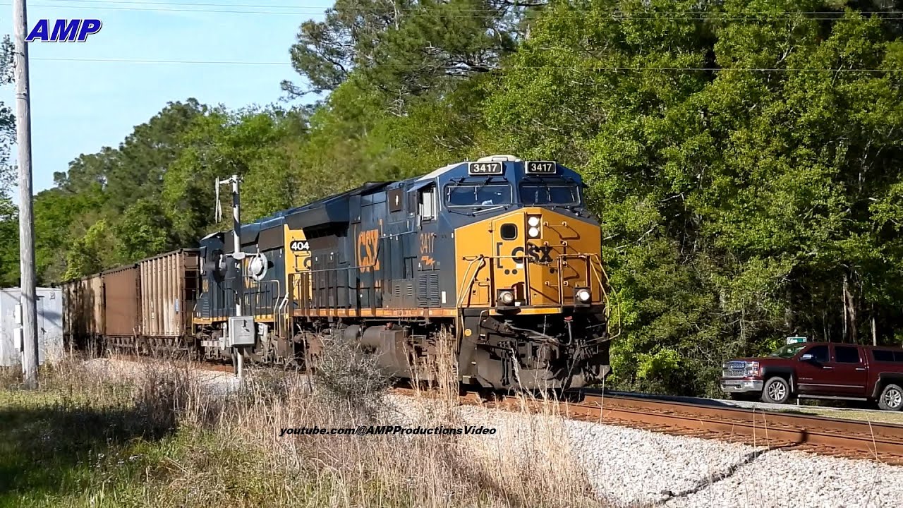 CSX 3417 Cottage Hill - YouTube