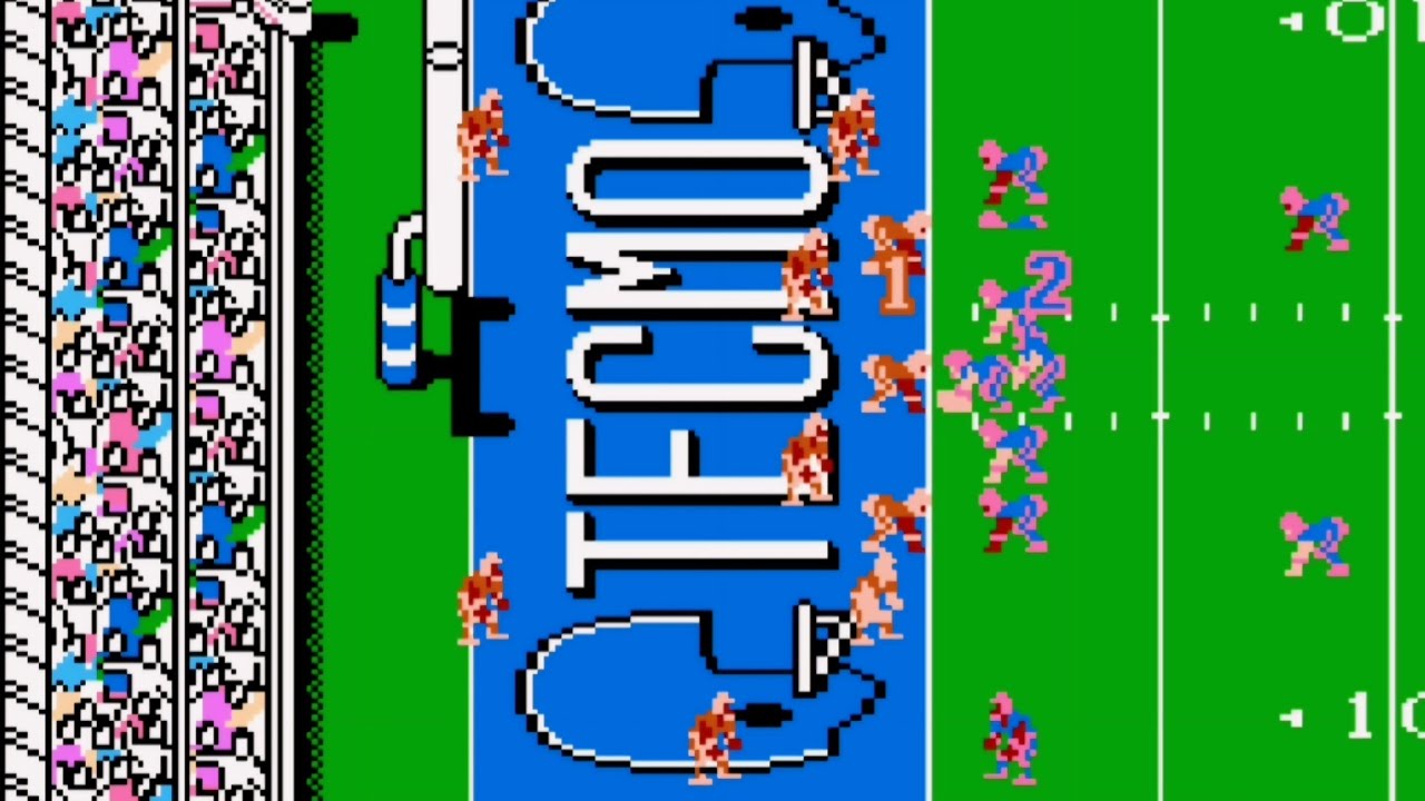 Tecmo Super Bowl | Gameplay NES HD 1080p - YouTube