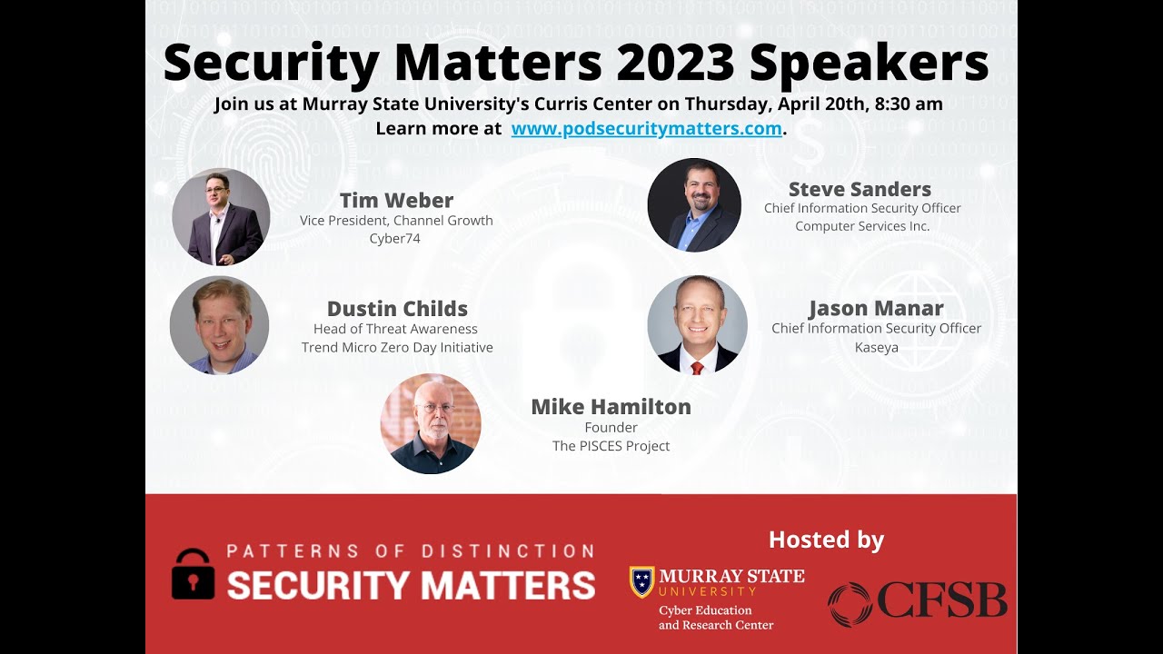 Security Matters 2023 - YouTube