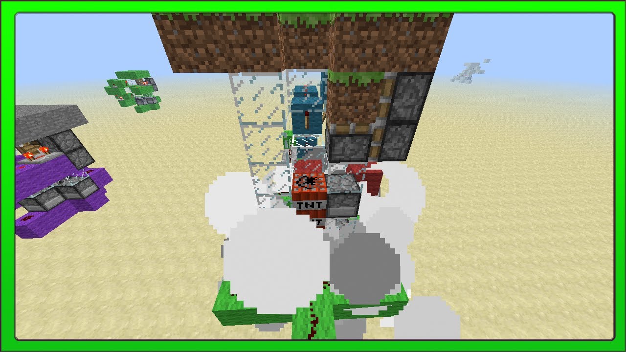 [Minecraft Concepts] Redstone Missile Silo + Tutorial - YouTube