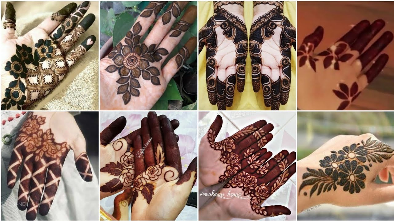 Stylish new mehndi designs for girls and women's//Bridal henna mehndi ...