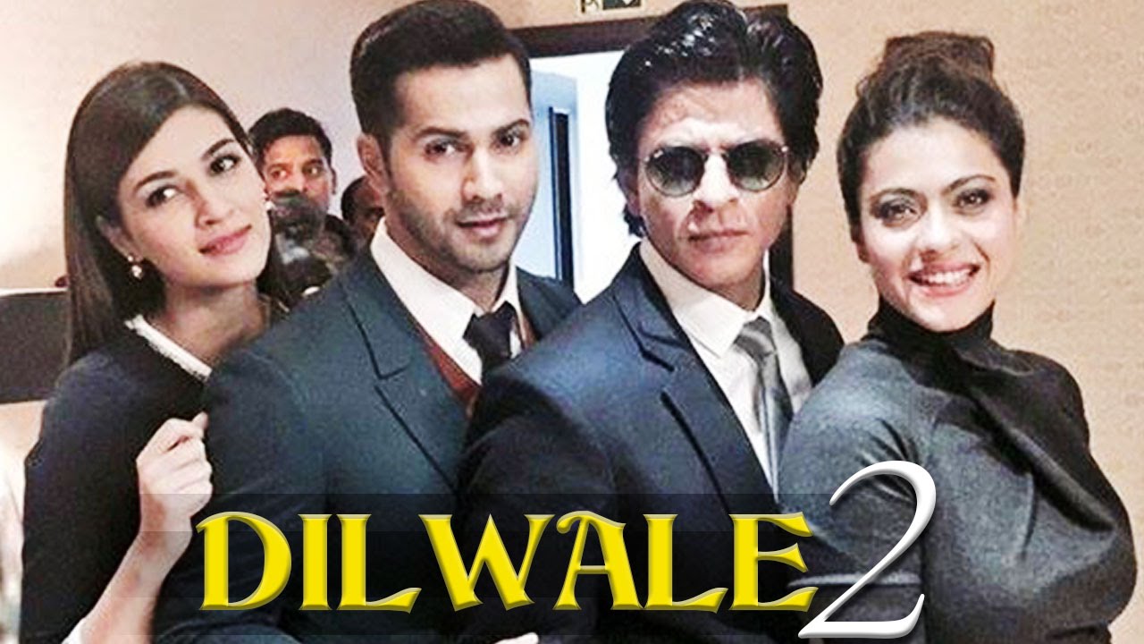 Shahrukh Khan, Kajol, Varun Dhawan & Kriti Sanon DILWALE 2 COMING SOON ...