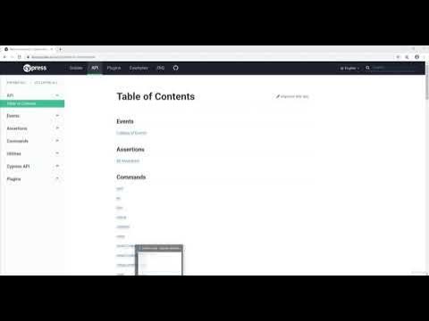 Command Activation & Inspecting Specific Cypress Commands - YouTube