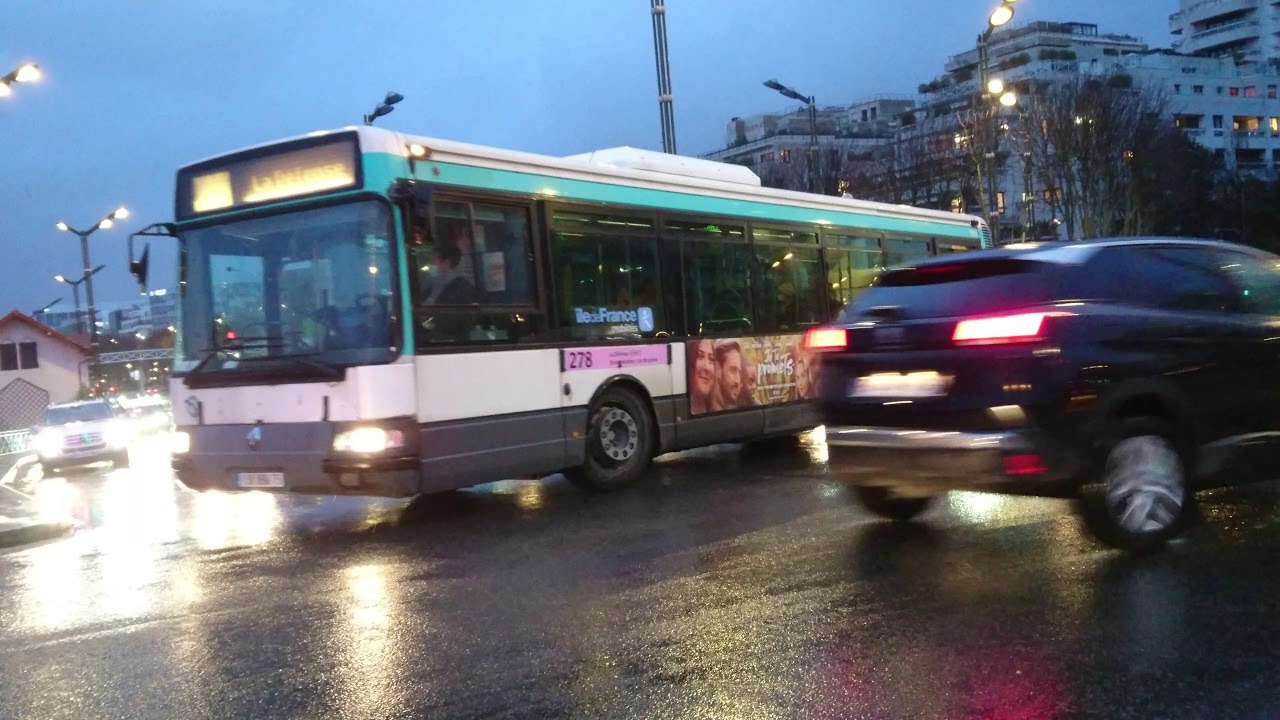 [4K] Renault Agora de 2002 encore en service en 2021 sur la ligne 275 ...