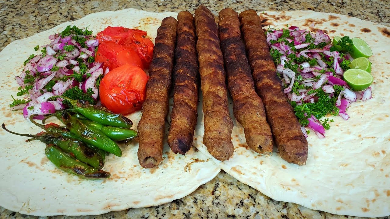 How To Make Persian Kebab - Persian Koobideh - Persian BBQ - YouTube
