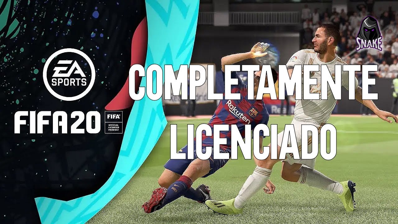 FIFA 20 - Mod para dejar el juego 100% licenciado - YouTube