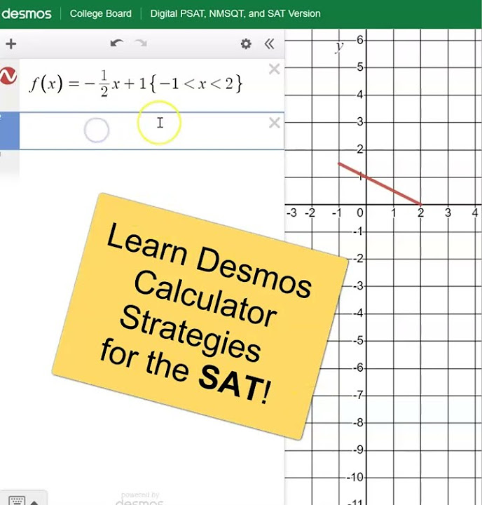 Learn Desmos for the SAT! #edtech #math #satmathprep #tutorial #maths # ...