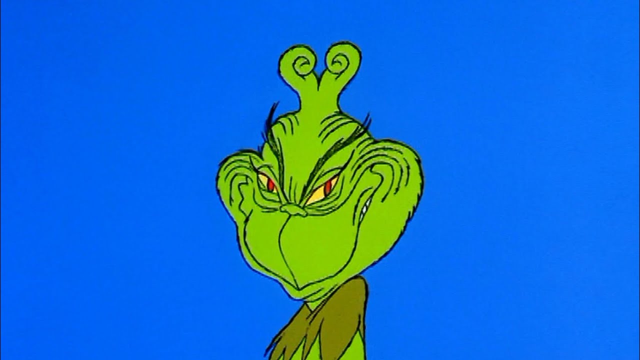 The grinch’s smile (How The Grinch Stole Christmas 1966) - YouTube