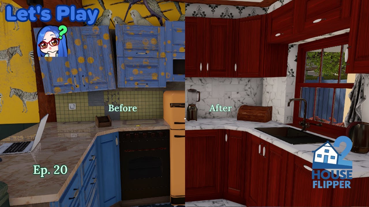 Kitchen and Laundry Room House Flipper 2 Ep. 20 - YouTube