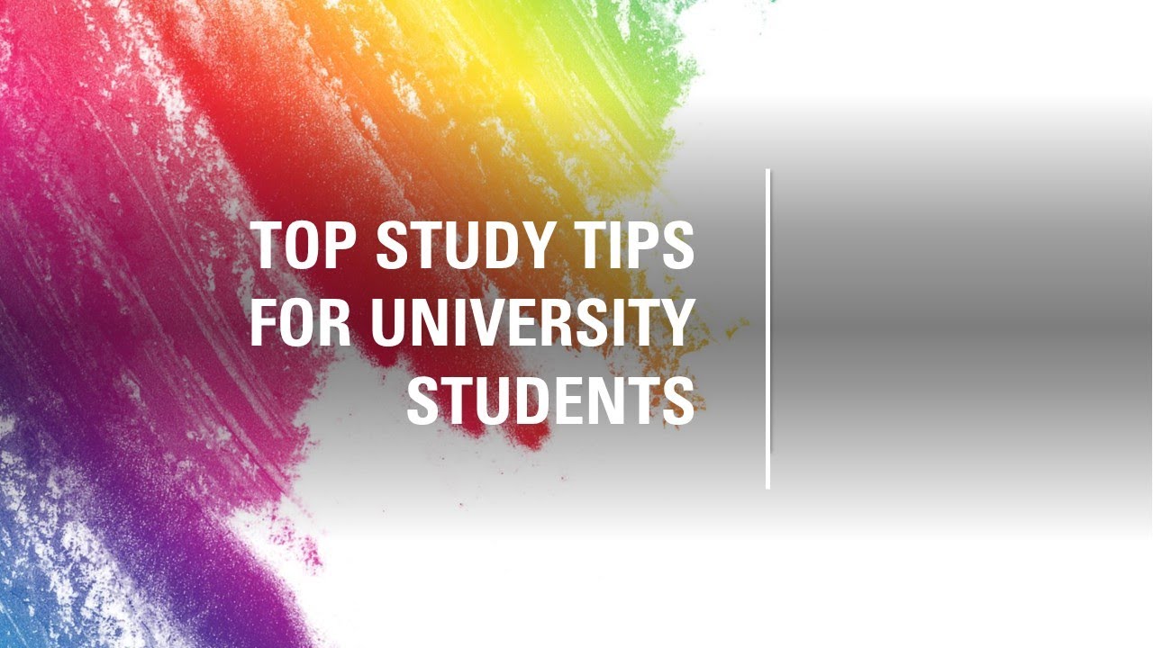 Top Study Tips for University Students - YouTube