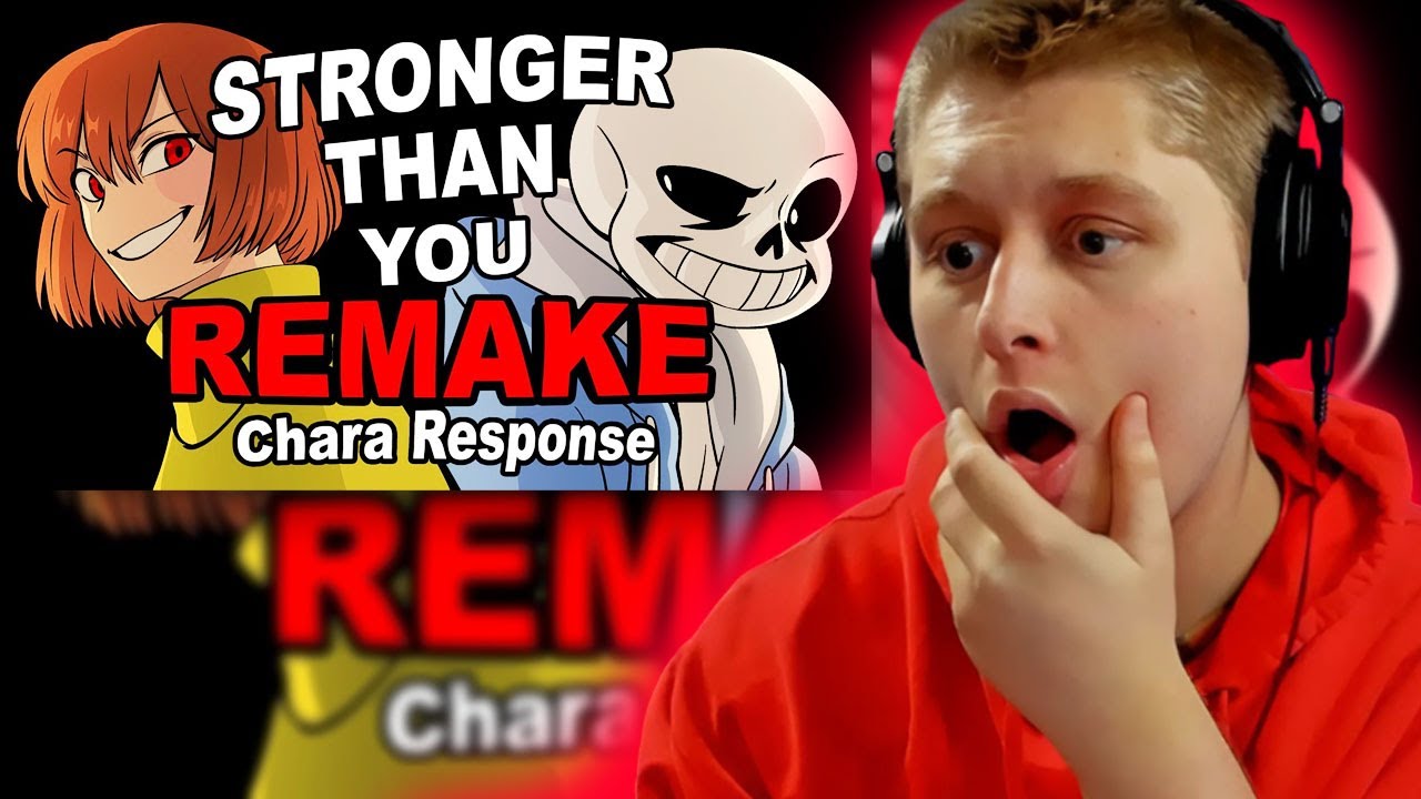 Stronger than You - Chara response Remake Undertale Animation Parody ...