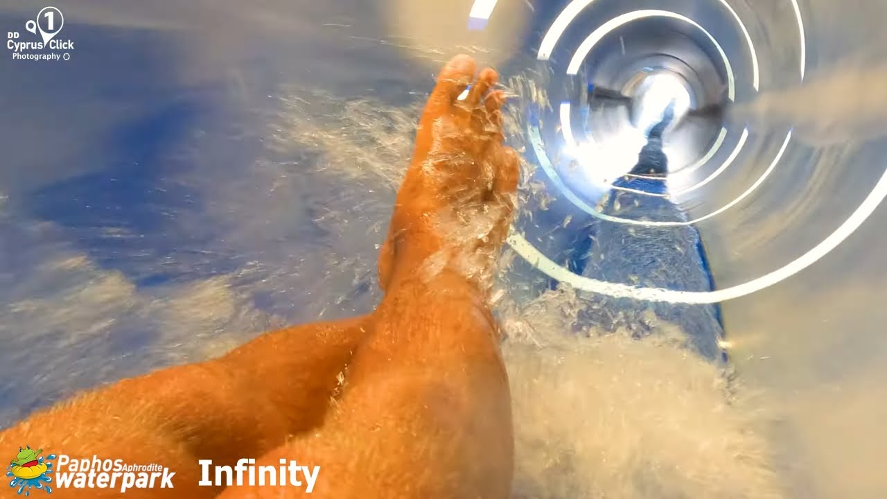 Aqua Infinity Slide | Paphos Aphrodite Waterpark | Short Video - YouTube