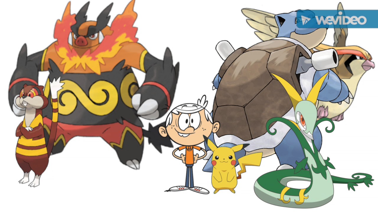 Lincoln Loud's Pokémon Team - YouTube