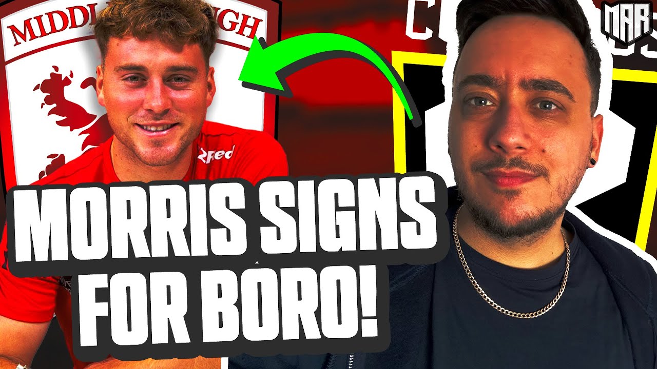 AIDAN MORRIS SIGNS FOR BORO FROM COLUMBUS CREW! - YouTube