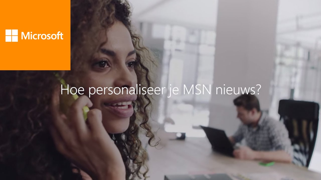 Hoe personaliseer je de MSN nieuws app? - YouTube