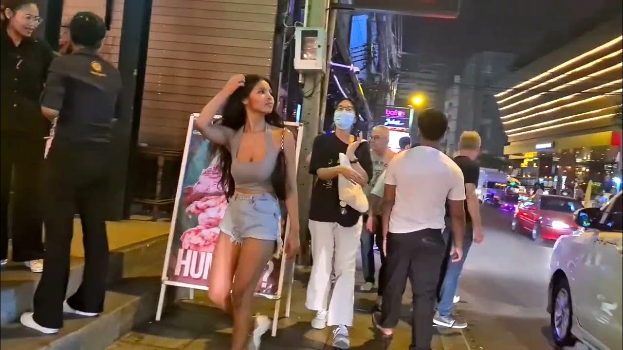 Y2mate Com 4k Thailand Bangkok Soi 4 Nana Thermae Cafe Front Look