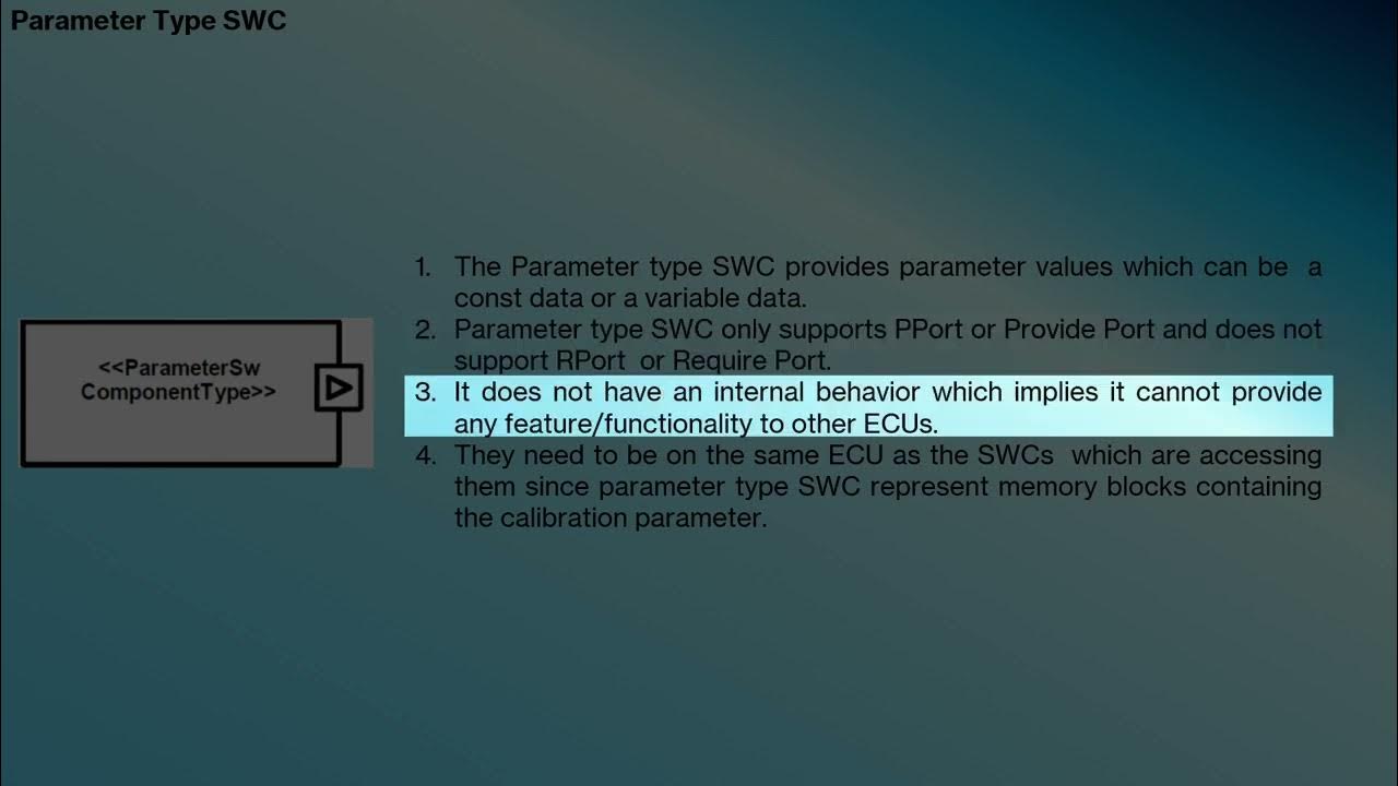 13. Parameter Type SWC - YouTube