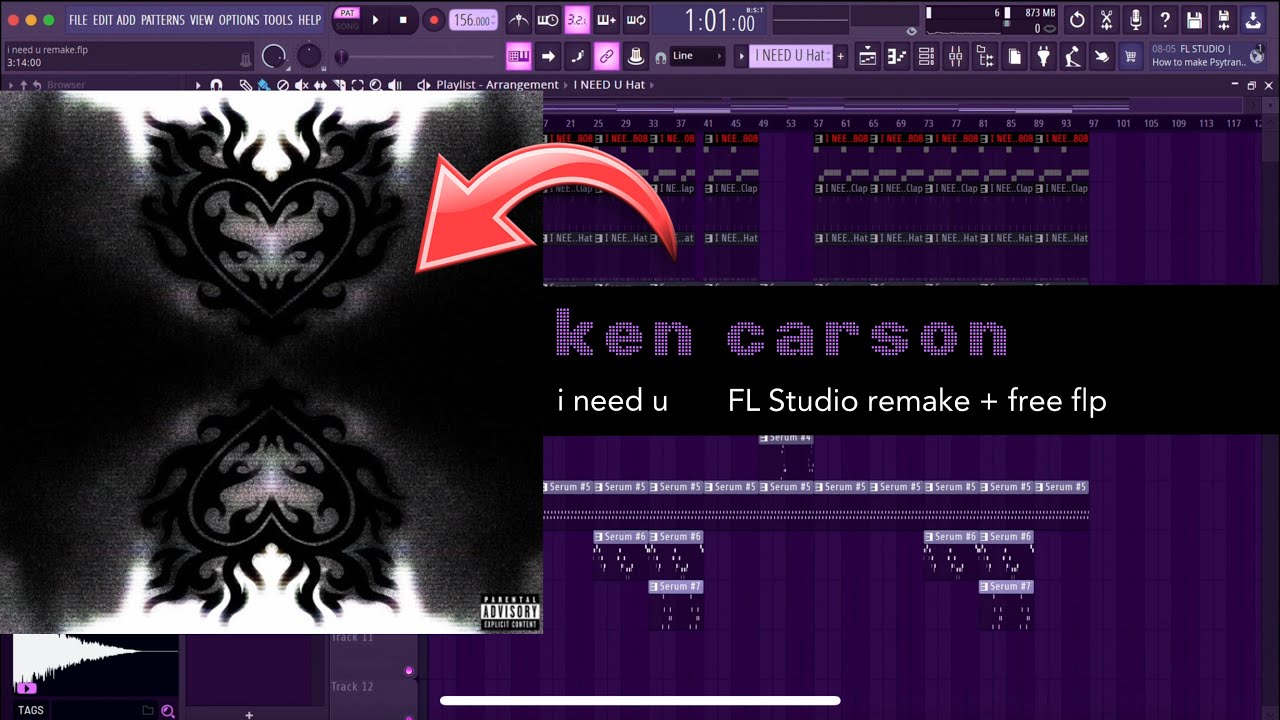 [100% accurate!] i need u - Ken Carson | fl studio remake Chords - Chordify