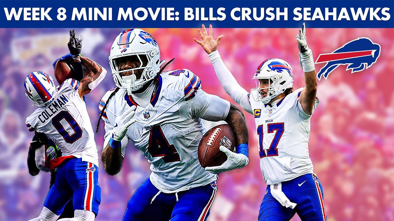 Buffalo Bills Crush Seahawks In Week 8! | Mini Movie - YouTube