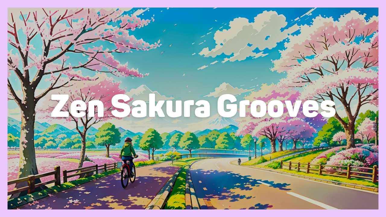 Zen Sakura Grooves 🌸 • Calming Music | Soothing Music | Summer Vibes ...