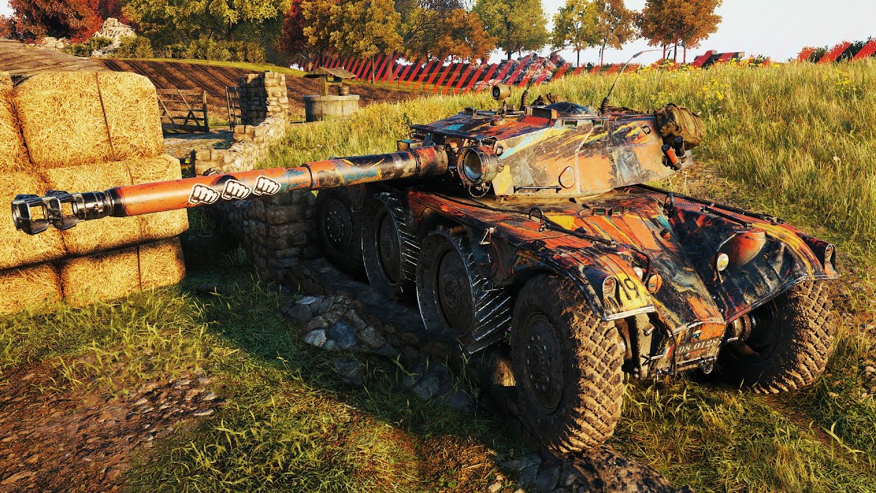 Panhard EBR 105, РЕКОРДНЫЙ БОЙ НА РЕДШИРЕ В 2021 ГОДУ - YouTube