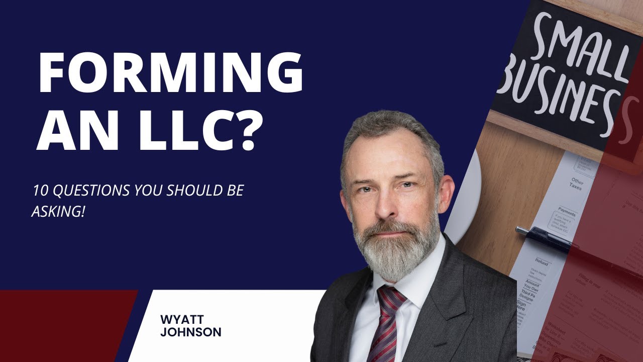 10 Questions To Ask Before Forming An LLC - YouTube