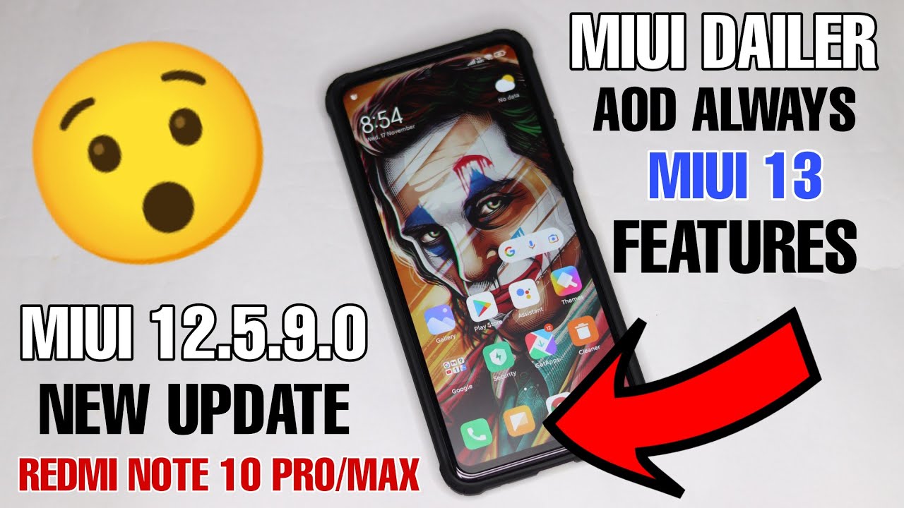 😯 REDMI NOTE 10 PRO NEW UPDATE WITH MIUI DAILER & EXTRA FEATURES - MIUI ...