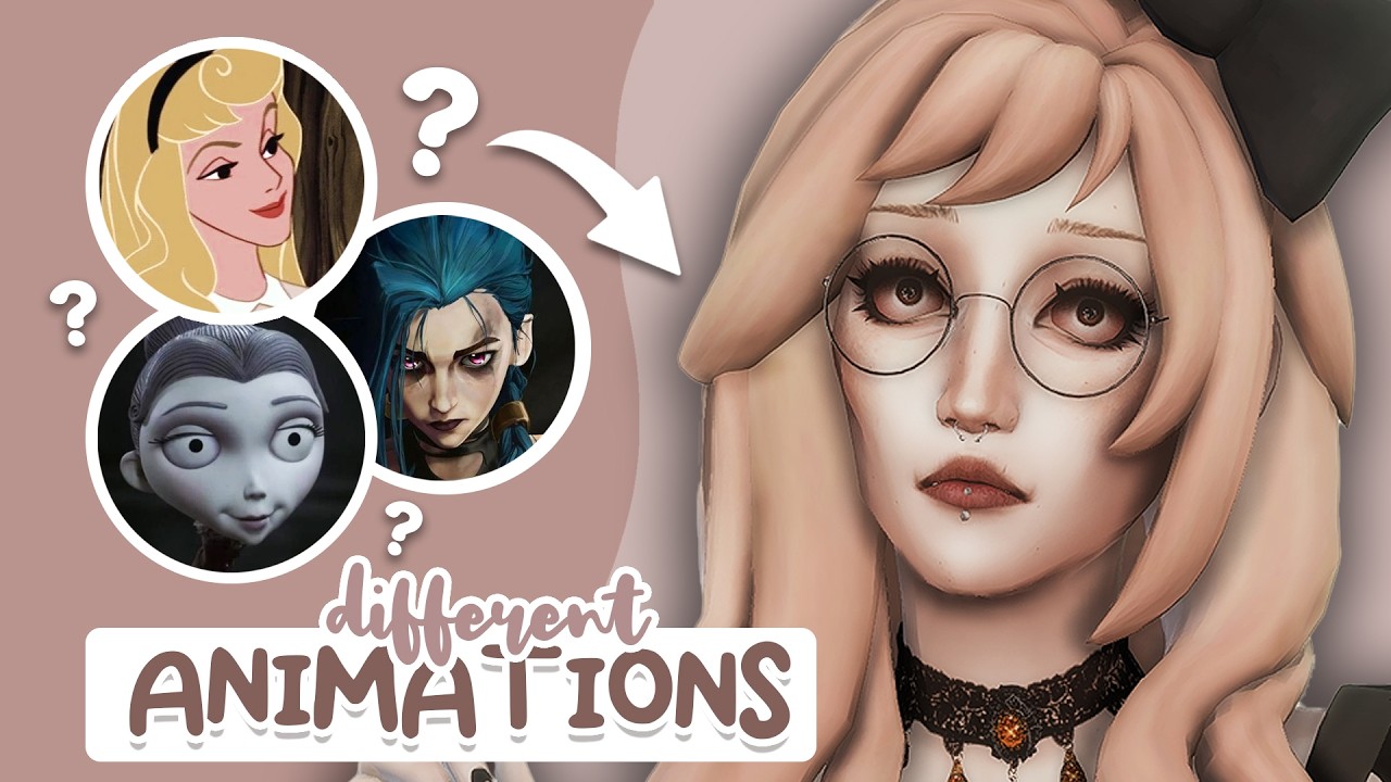 Every Sim is a Different ANIMATION STYLE 🎥 | Sims 4 Create a Sim ...