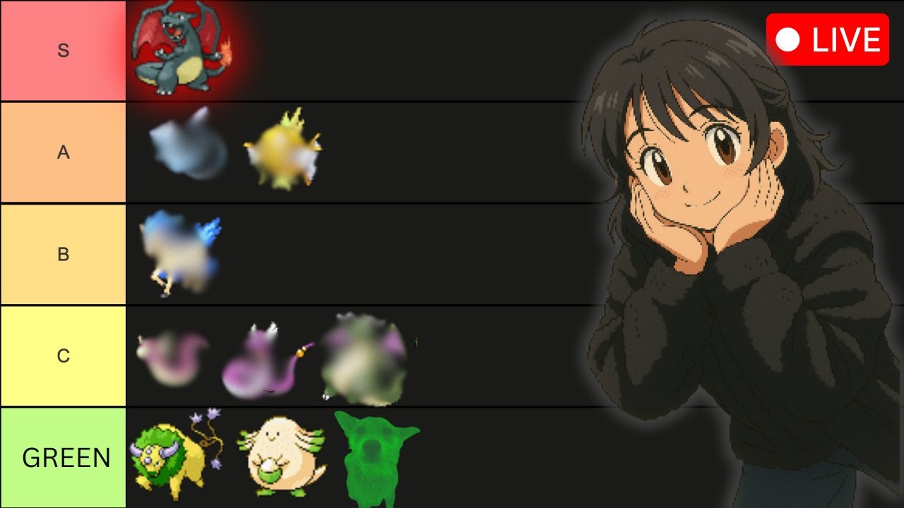 Lets rank all SHINY POKEMON from Gen 1! - YouTube