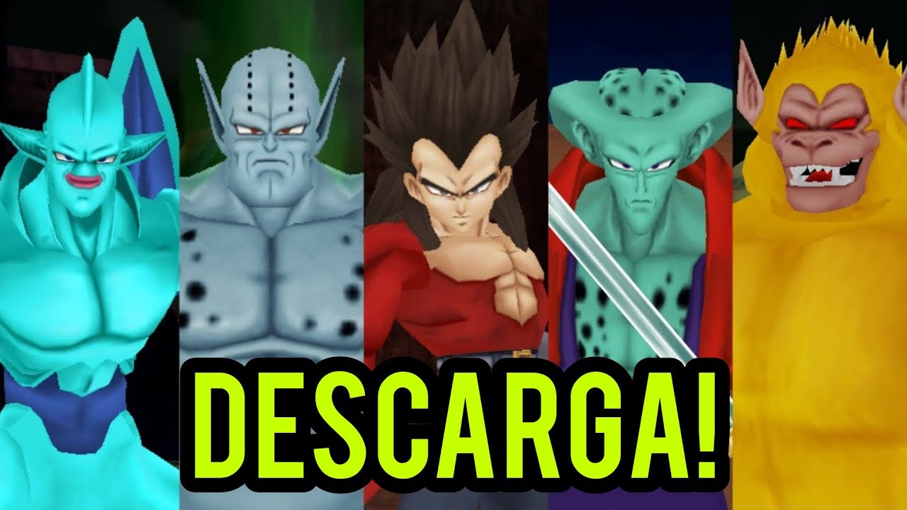 DESCARGA! Pack Dragon Ball GT - DBZ TTT MOD - YouTube