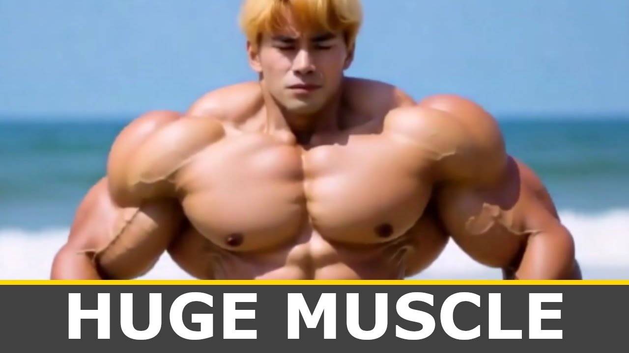 Breaking in a New Model with Muscle Growth (Male Muscle Animations ...