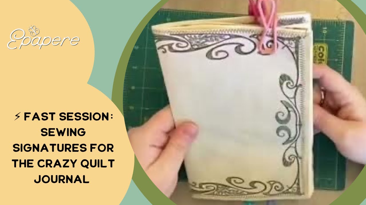 Junk Journaling |⚡️Fast Session w/Erin | Quick Pkt Flip & Errant Page ...