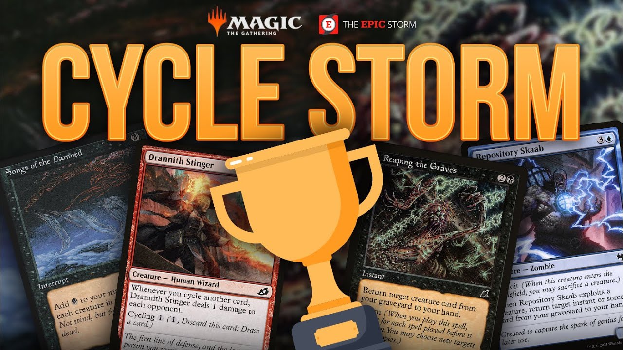 🏆 5-0 TROPHY 🏆 Pauper Cycle Storm & Dominaria United Spoiler Card ...
