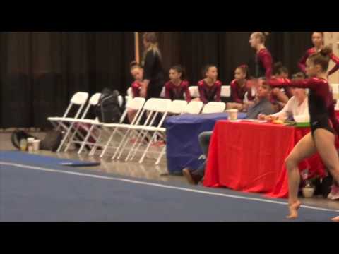 Elizabeth Culton American Gymnast Classic Floor - YouTube