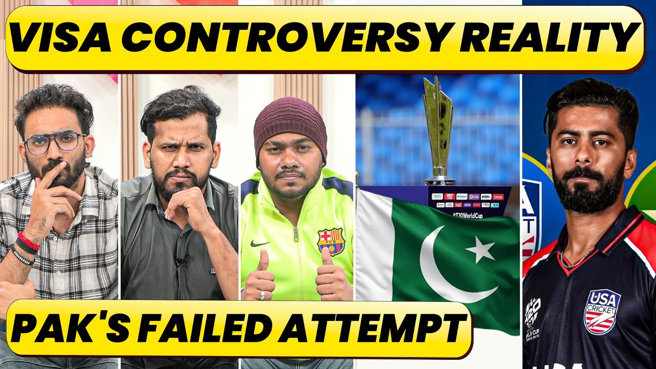 VISA DENIED, ANOTHER FAILED ATTEMPT TO DEMEAN INDIA. FACT CHECK & TRUTH OF PAK ORIGIN PLAYERS ...