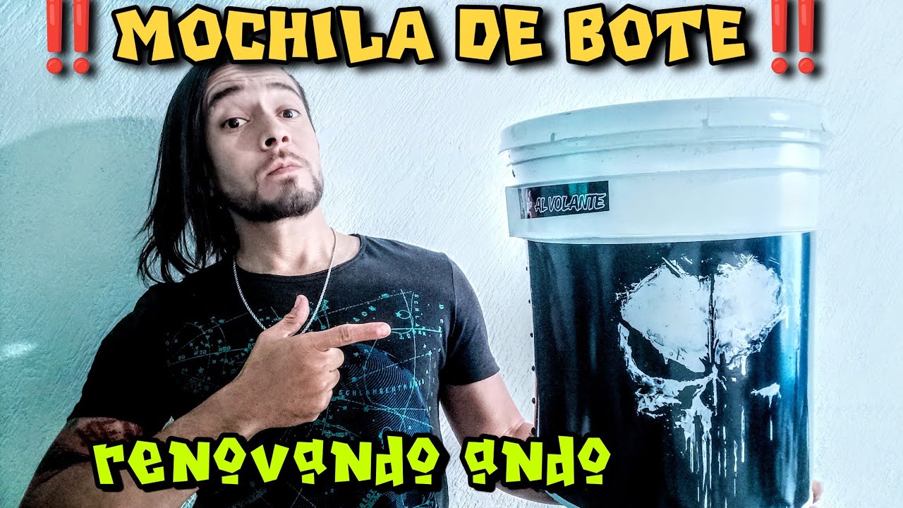 ‼️MOCHILA DE BOTE‼️ reviviendo la mochila de bote a la Van ofah 🤙 - YouTube