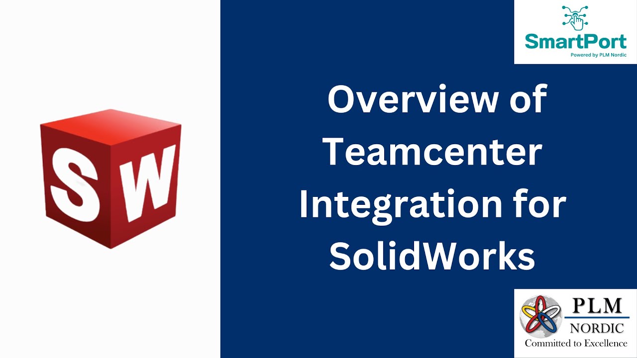 Part 1 - Overview of Teamcenter Integration for SolidWorks | PLM Nordic - YouTube