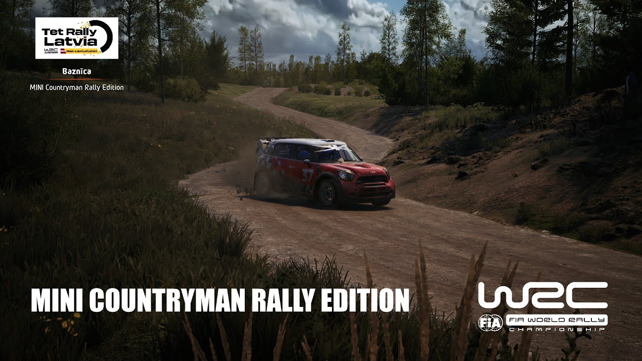 EA WRC | MINI COUNTRYMAN RALLY EDITION | BAZNICA | TET RALLY LATVIA ...