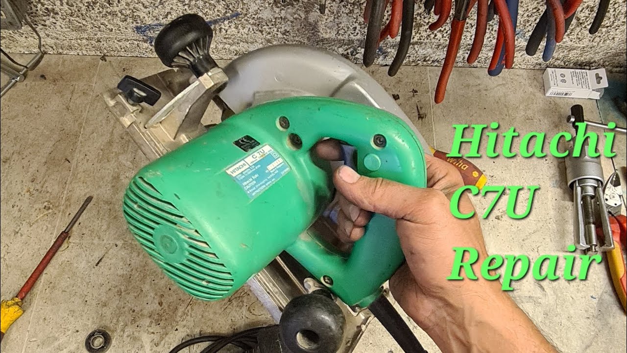 Repairing an Old Hitachi C7U saw that has been shelved for years. - YouTube