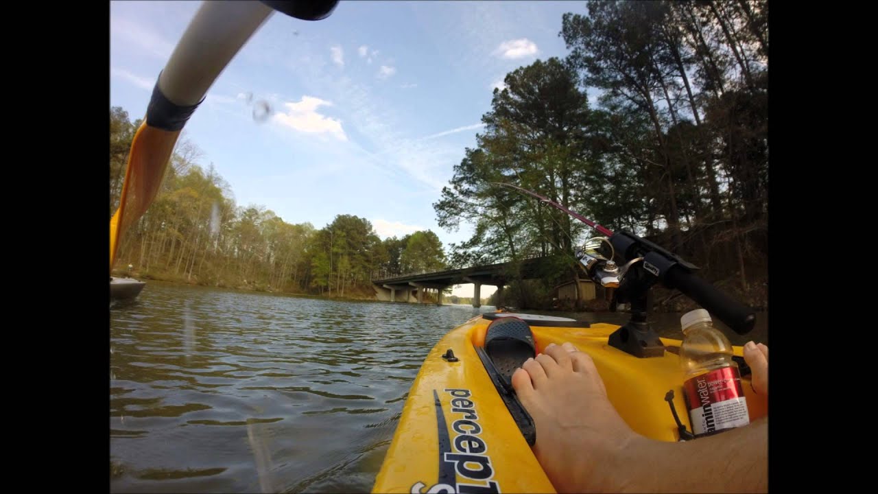 Kayaking at Stone Mountain - YouTube