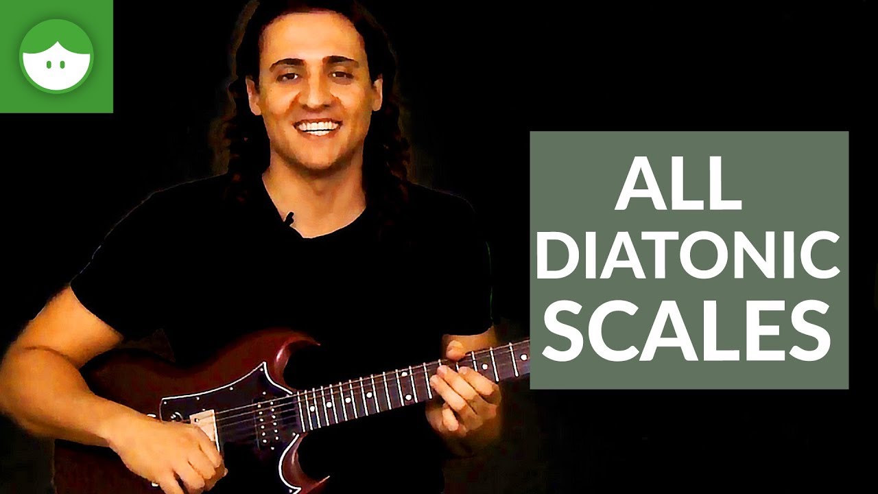 How To Play All the Diatonic Scales On The Fretboard - YouTube