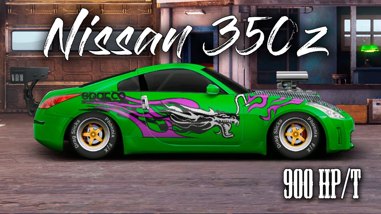 Drag Racing Streets (Android) - Nissan 350z 900 HP/t - YouTube