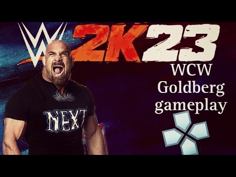 wwe 2k23 psp ppsspp WCW Goldberg Gameplay - YouTube