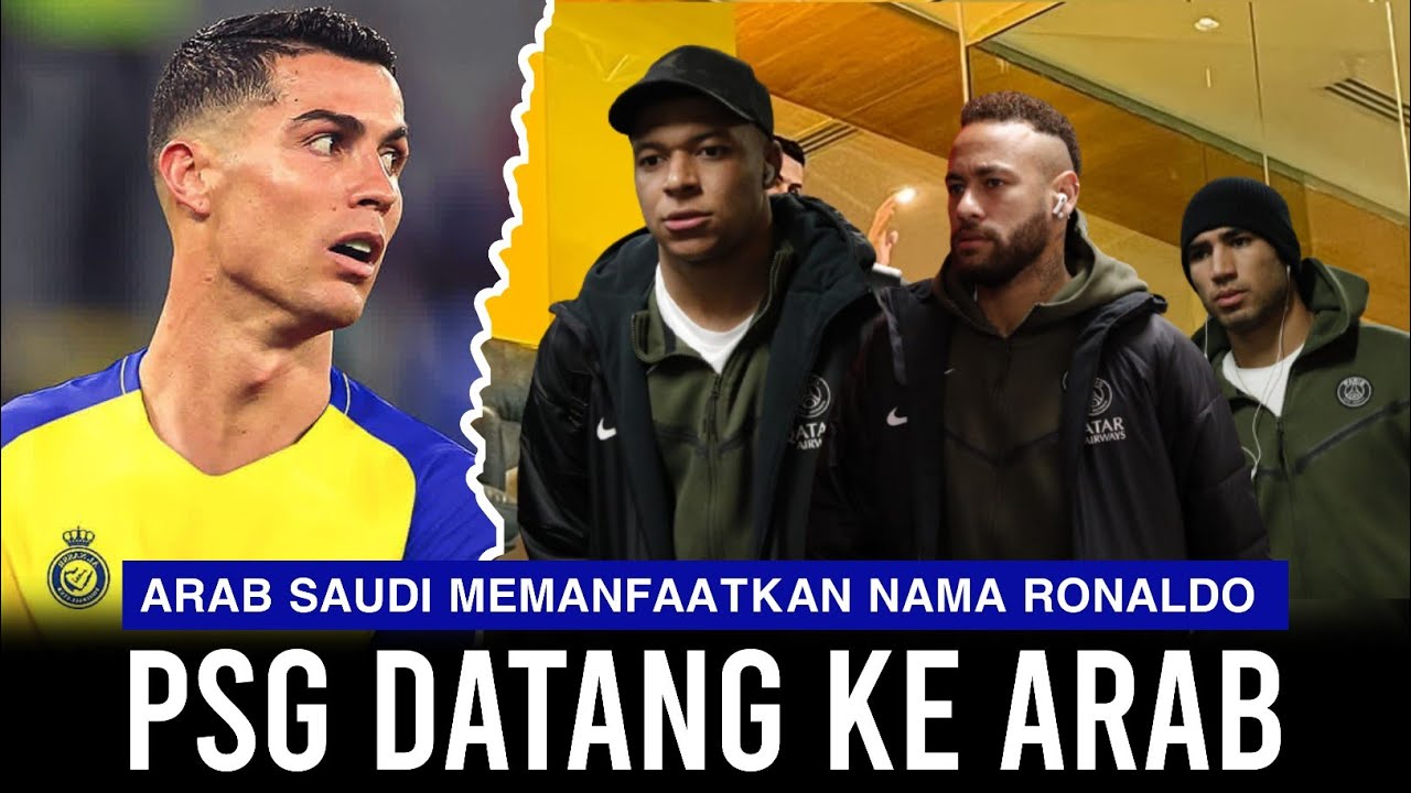Taktik Arab Saudi vs PSG Pecahkan Rekor Dunia, CR7 is The Greatest on ...