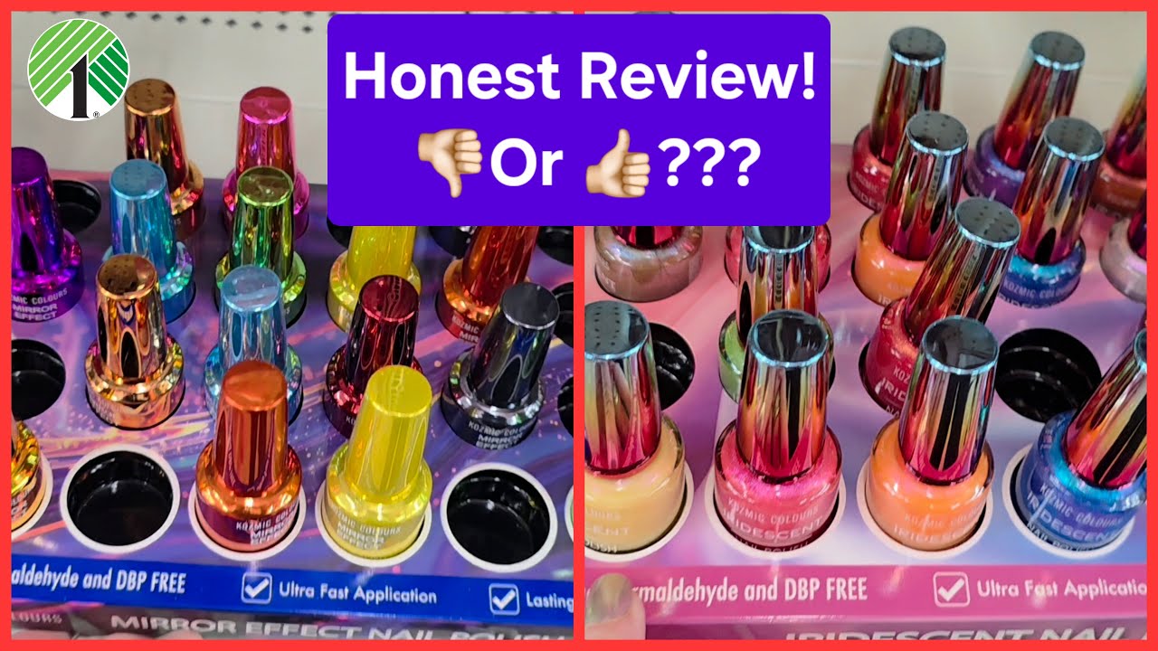 Honest Review of New Kozmic Colors Mirror Effect & Iridescent Nail ...
