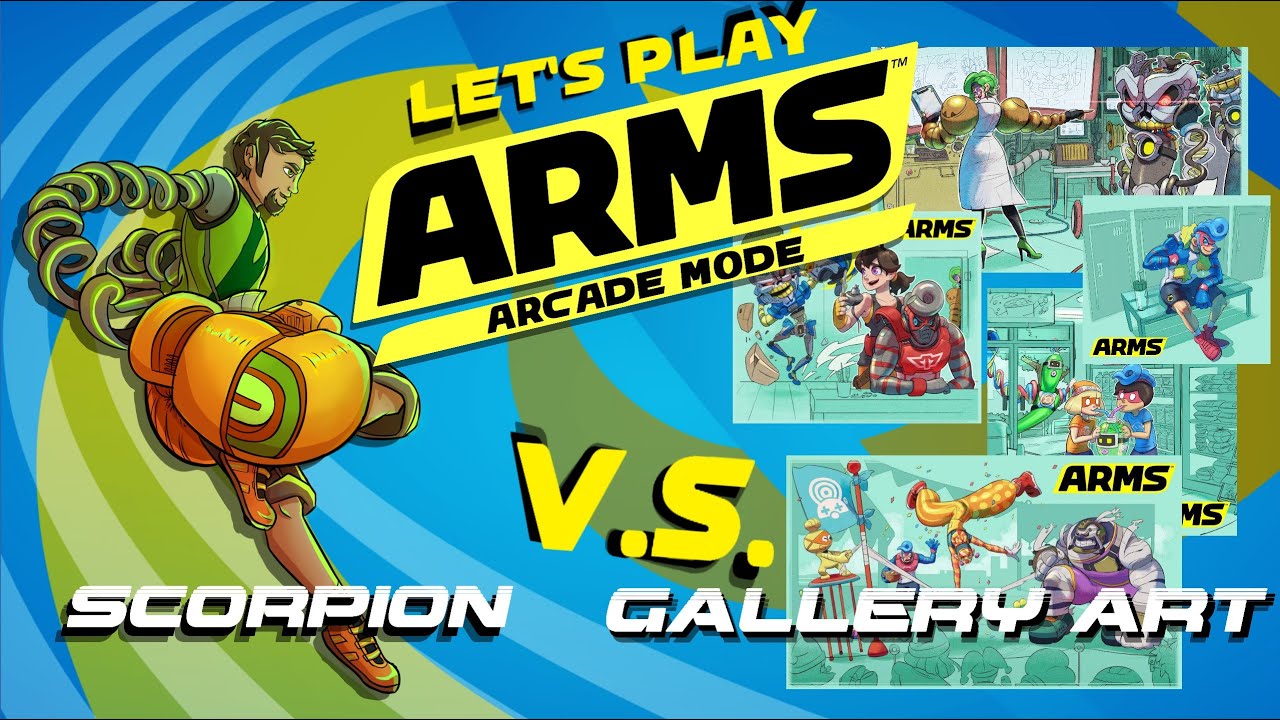 Let's Play ARMS - Gallery Episode - YouTube