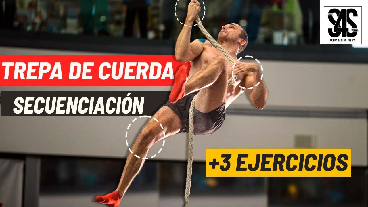 Trepa de CUERDA Bomberos: Primero esto, después lo otro. ¡Como todo en ...