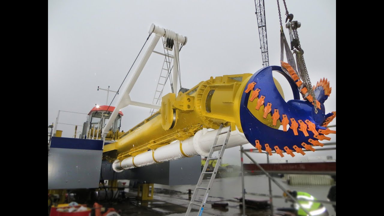 Multi-purpose Cutter Suction Dredger - YouTube