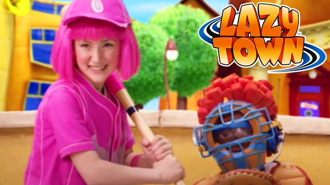 PLAYING BASEBALL! - Sleepless in Lazy Town | Full Episode - YouTube