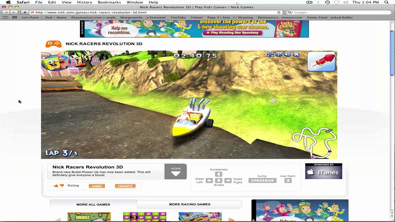 Nickelodeon Racing - YouTube